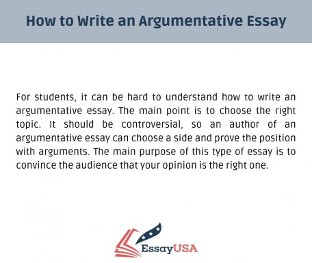 How To Write An Argumentative Essay: Step By Step Guide - essayusa.com